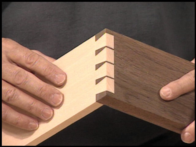Dovetail Joints By Hand Exploring Mitered Dovetails With Hidden Inside