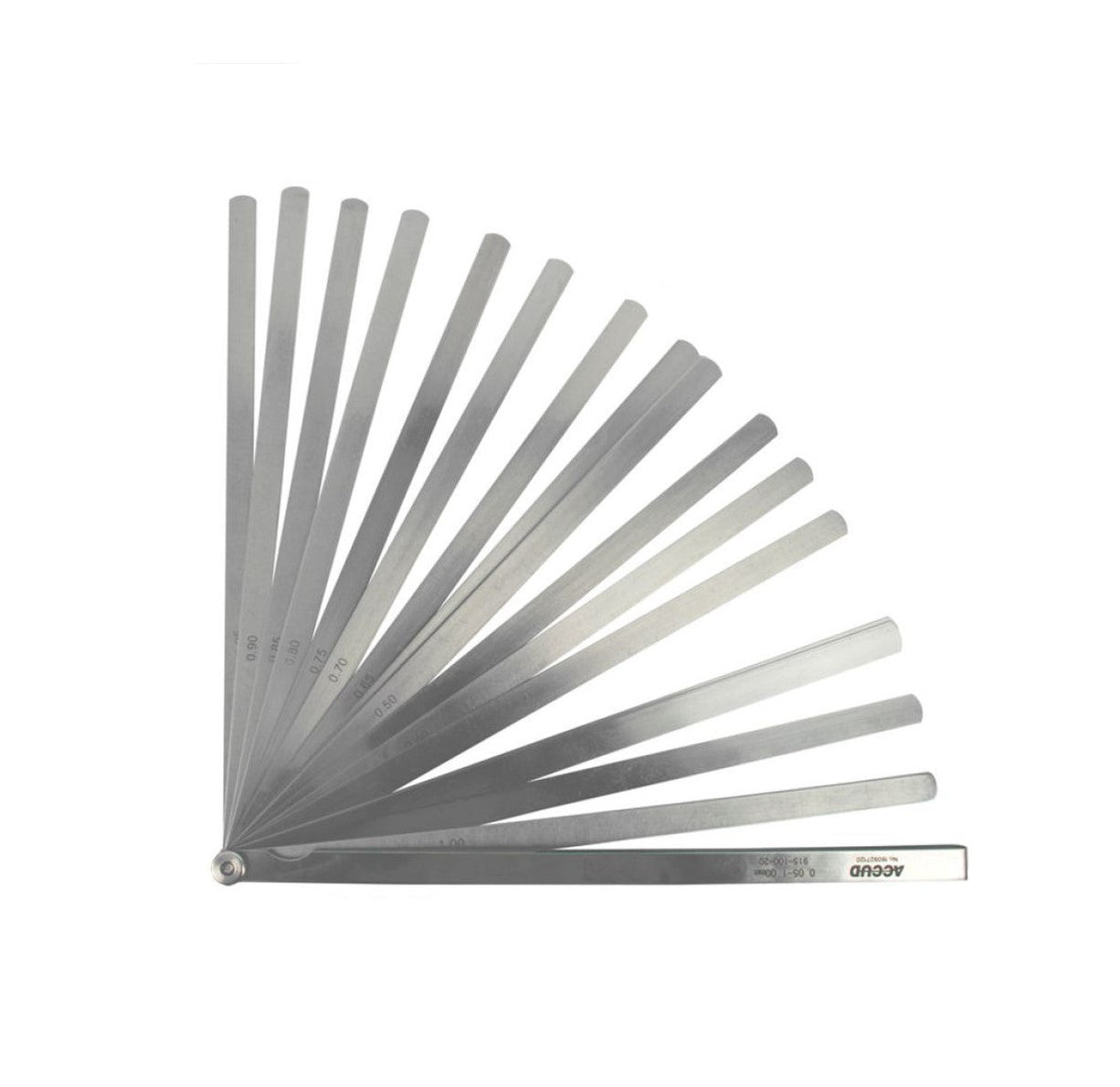 Accud | Feeler Gauge Long 300mm 0.05-1.00mm - BPM Toolcraft