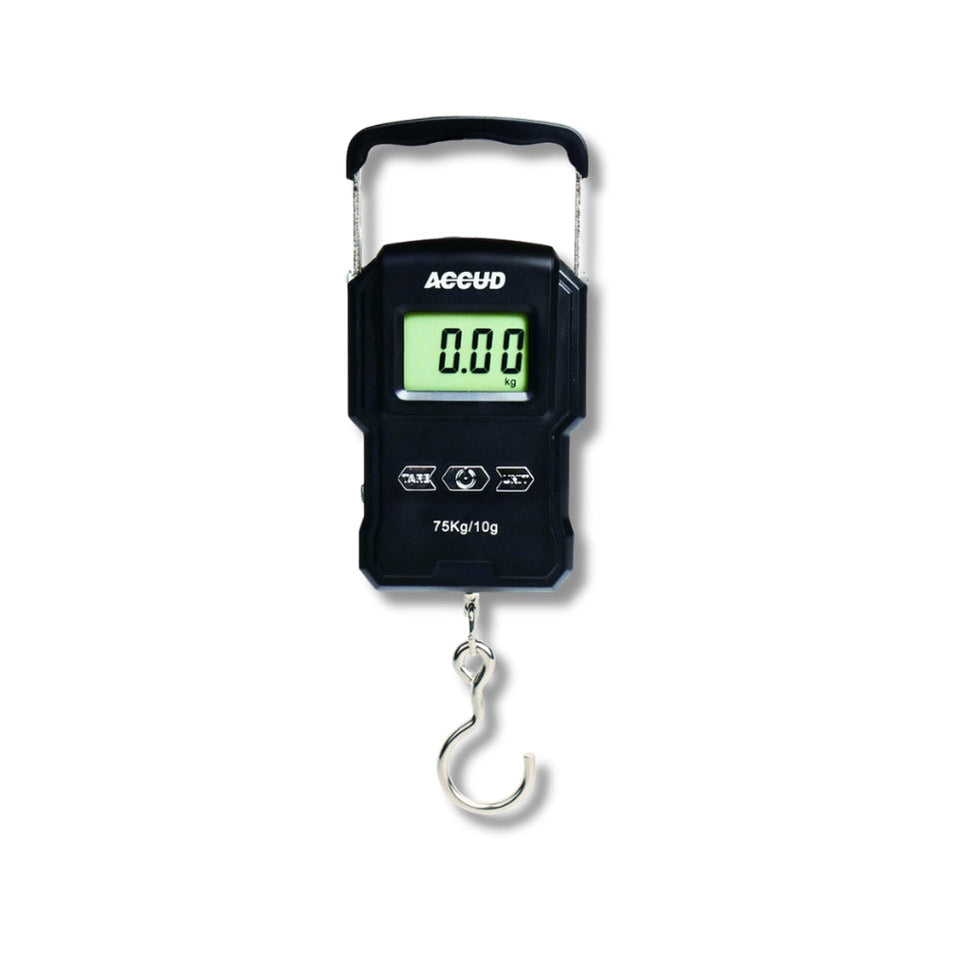Accud | Portable Pull Scale 0-75Kg Range 0.01Kg Res - BPM Toolcraft