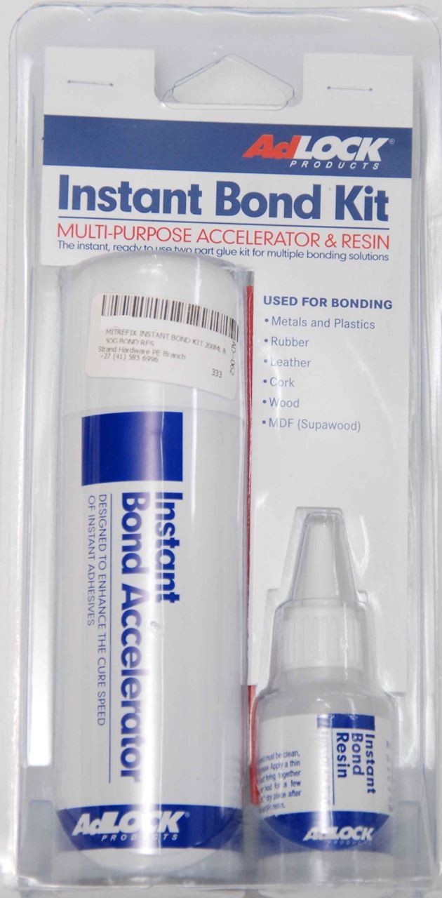 Adlock | Accelerator & Resin Kit 200ml & 50g