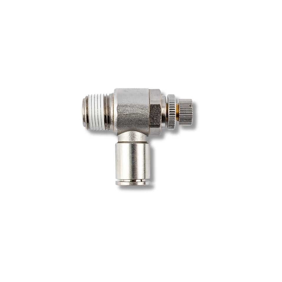 AirCraft | Air Fitting Metal Flow Control 10mm X 3/8" M - BPM Toolcraft