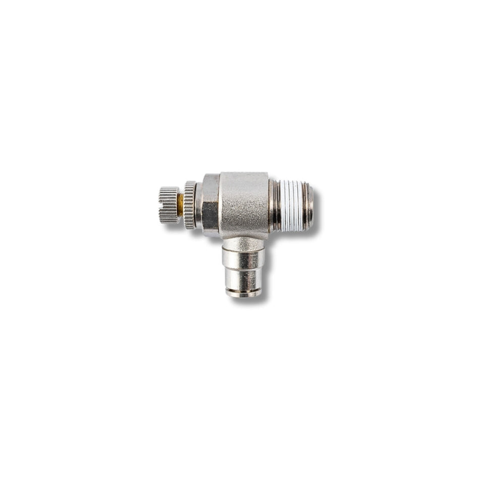 AirCraft | Air Fitting Metal Flow Control 6mm X 3/8" M - BPM Toolcraft