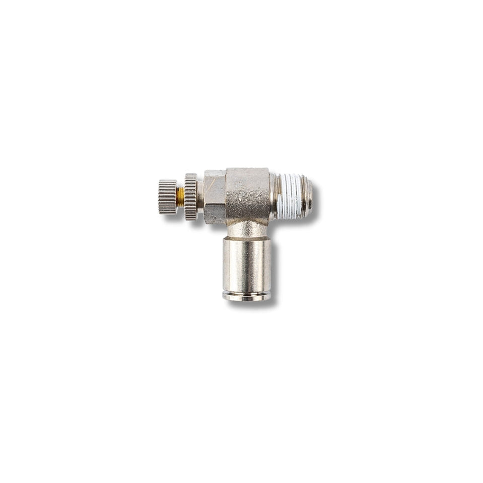 AirCraft | Air Fitting Metal Flow Control 8mm X 1/4" M - BPM Toolcraft