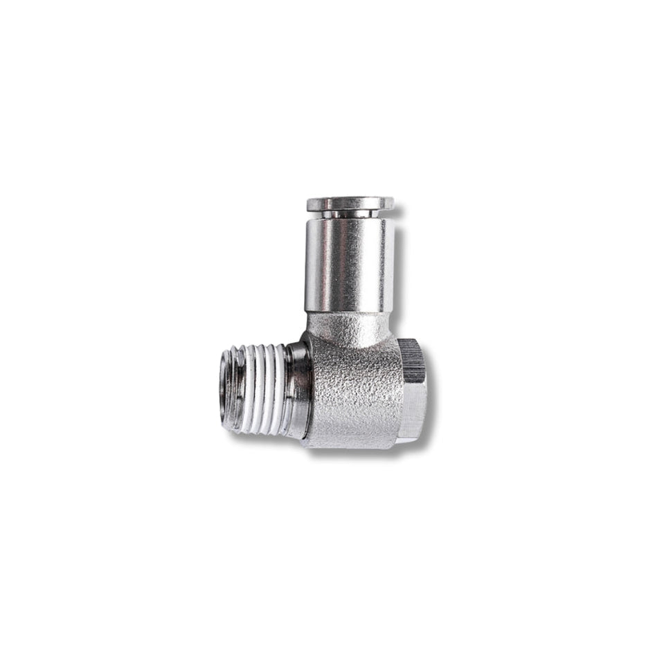 AirCraft | Elbow Metal Swivel 6mm X 1/4" M - BPM Toolcraft