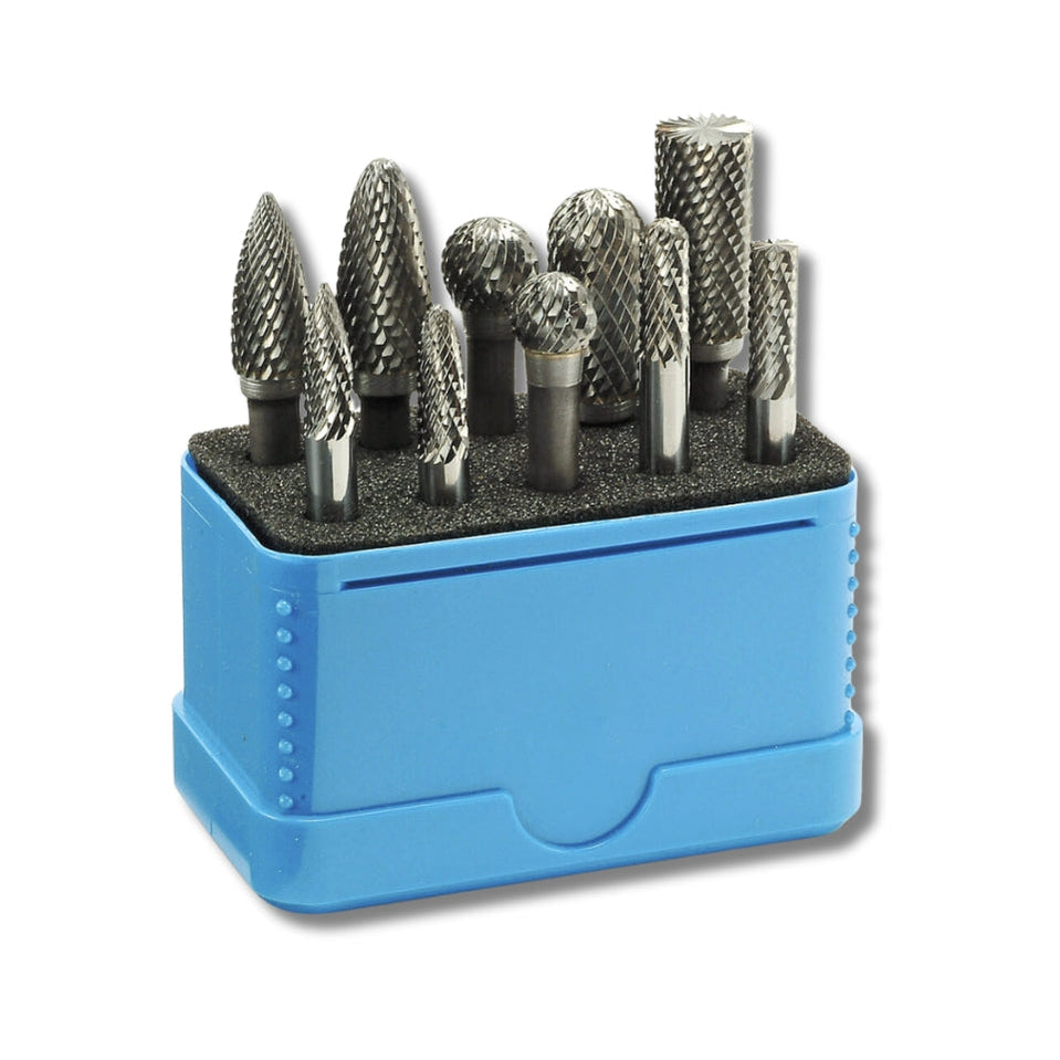 Alpen | Burr Set Tungsten 10Pc - BPM Toolcraft
