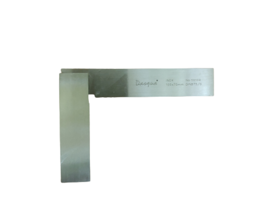 Dasqua | Square 90º 100 x 70mm Flat Edge - BPM Toolcraft