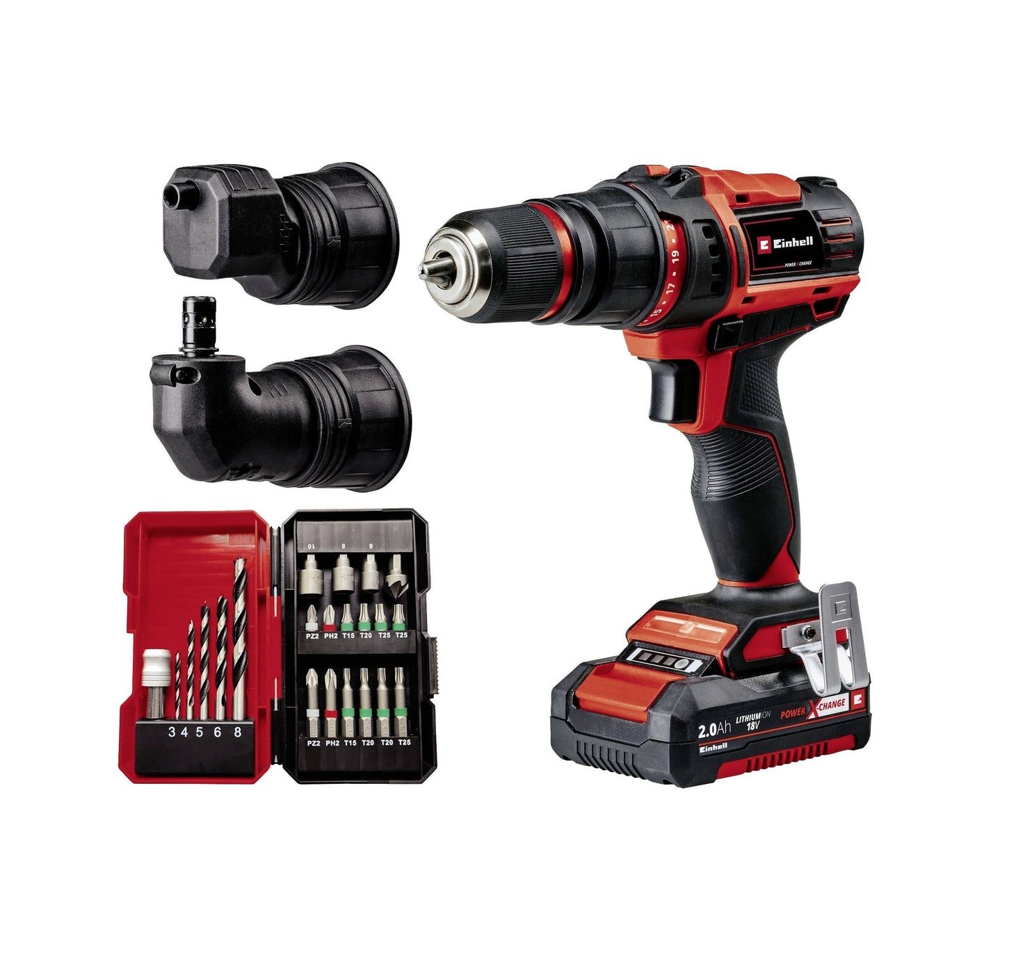 Home Einhell | Cordless Drill PXC 18V TE-CD 18/45