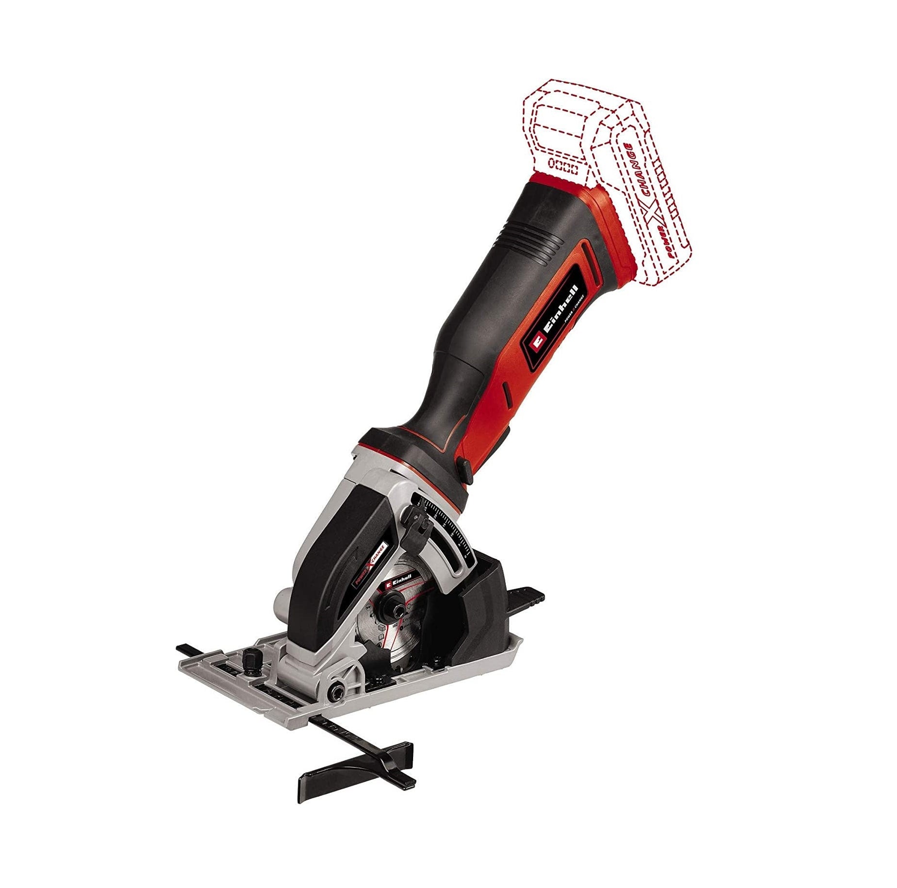 Einhell | Cordless Mini Circular Saw TE-CS 18/89 Li (Battery Excluded)