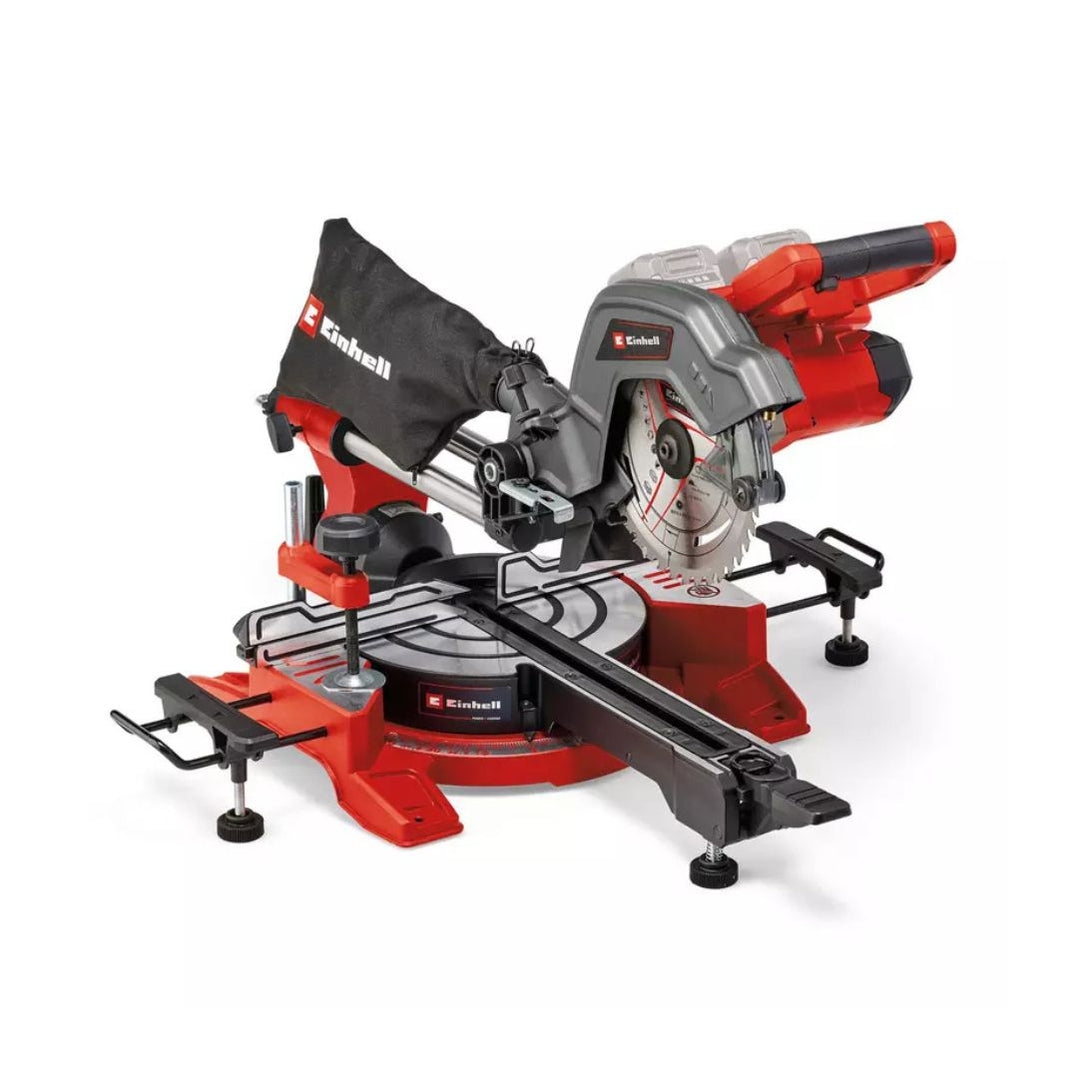Home Einhell | Cordless Sliding Mitre Saw TE-SM 36/8 L Li-(Battery ...
