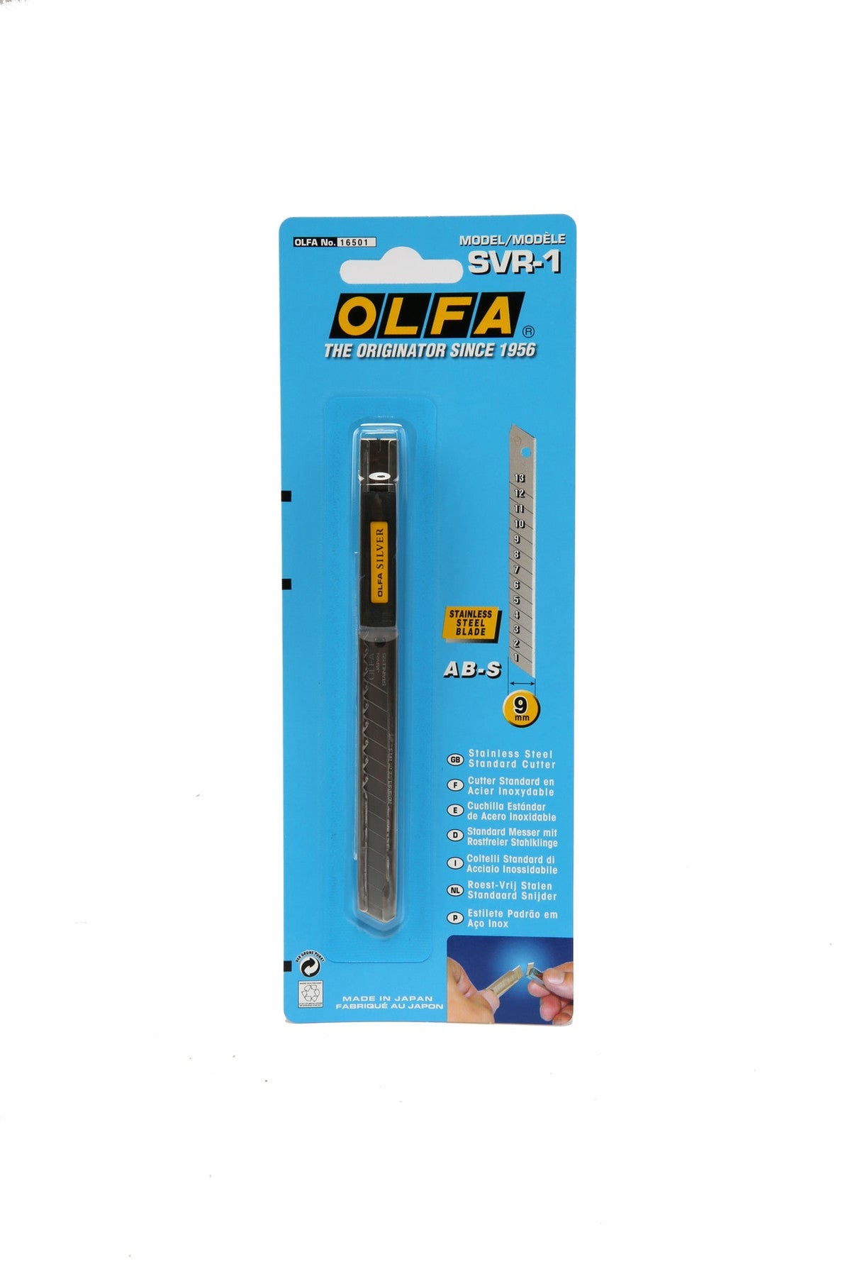 Olfa | Ultra Slim Cutter Stainless Steel - BPM Toolcraft