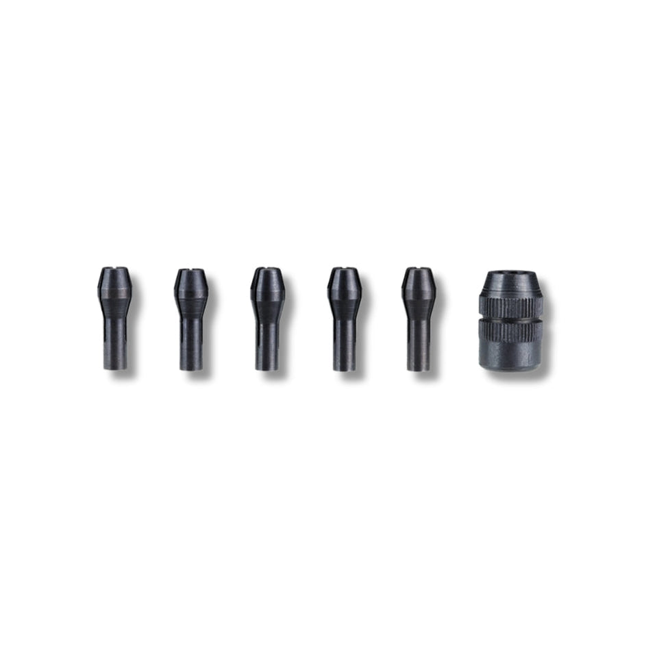 PG mini Professional | Collet Set 5Pc + Collet Nut - BPM Toolcraft