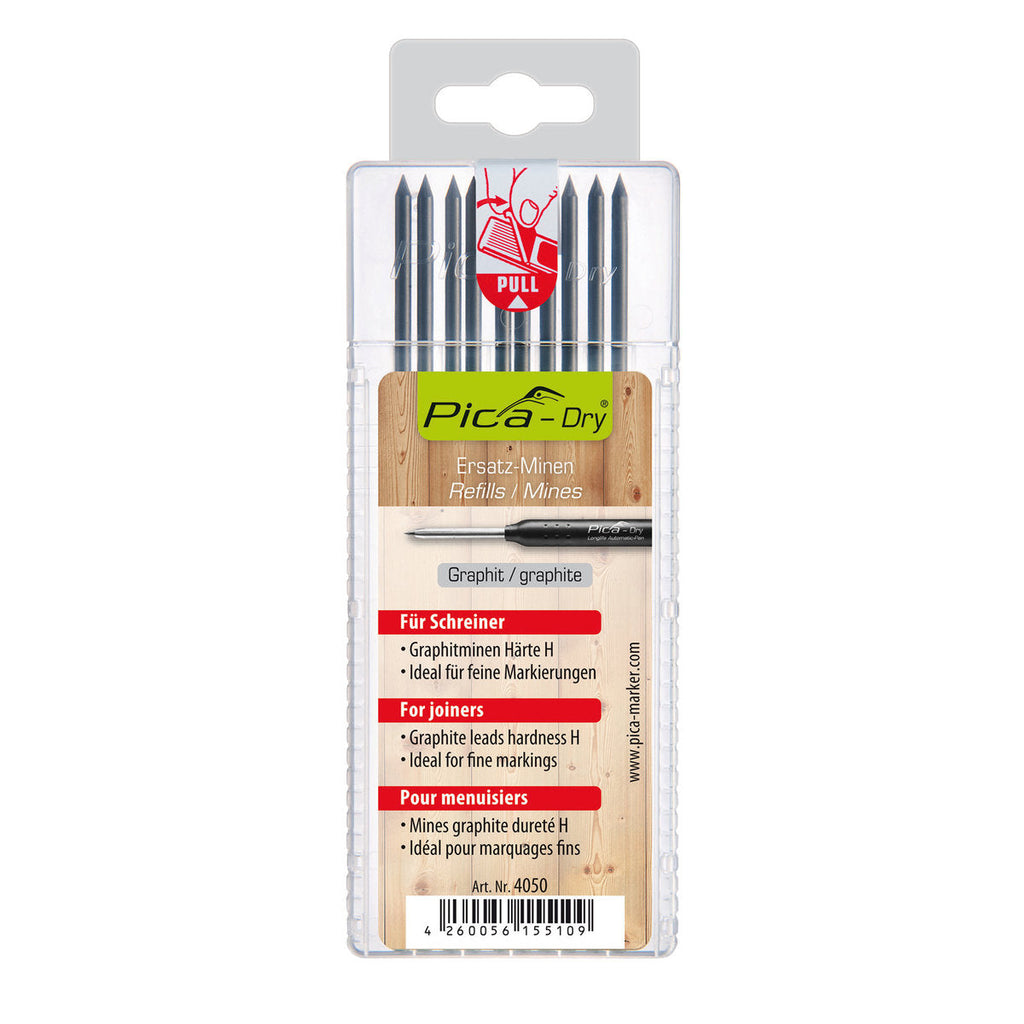 Sold out Pica | Dry Graphite Leads "H" Hardness 10Pk