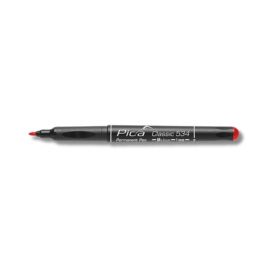 Pica | Pen Permanent 'M' Red Round Tip - BPM Toolcraft