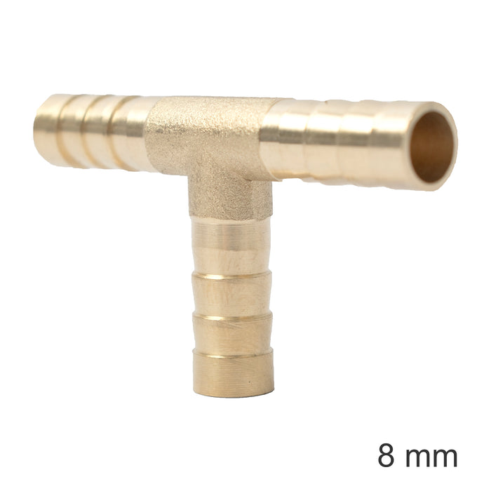 AirCraft |T Type Hose Connector 8mm Bulk