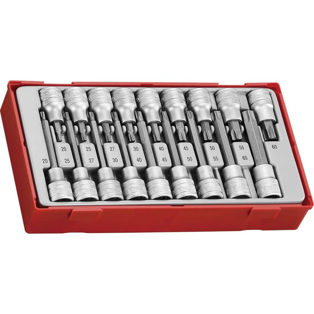 Teng Tools | Bit Socket Set 1/2" TX TT1 18Pc - BPM Toolcraft
