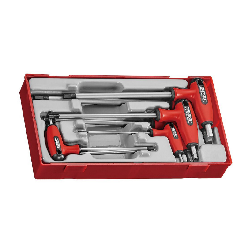 Tork Craft | Hex Allen Key Set 1.5-10mm CrV 10Pc