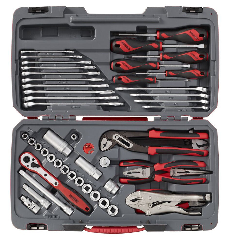 Teng Tools | Socket & Tool Set Mecca Pro 3/8" mm/AF 48Pc - BPM Toolcraft