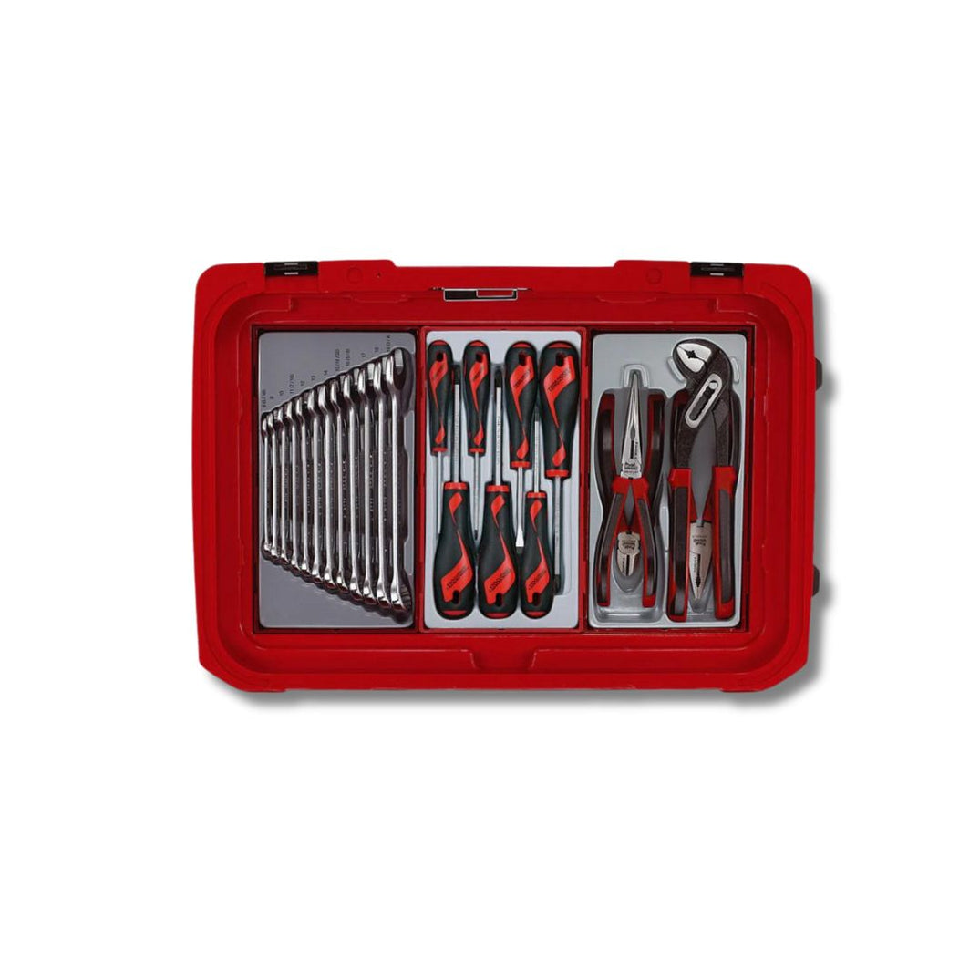 Tork Craft | Tool Box Tradesman Cantilever 88Pc 5 Tray