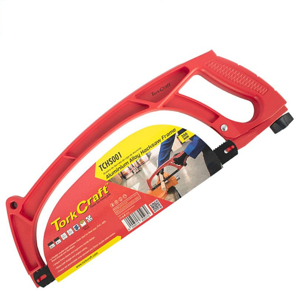 Home Tork Craft | Hacksaw Frame Aluminium Alloy 300mm c/w Flexible ...