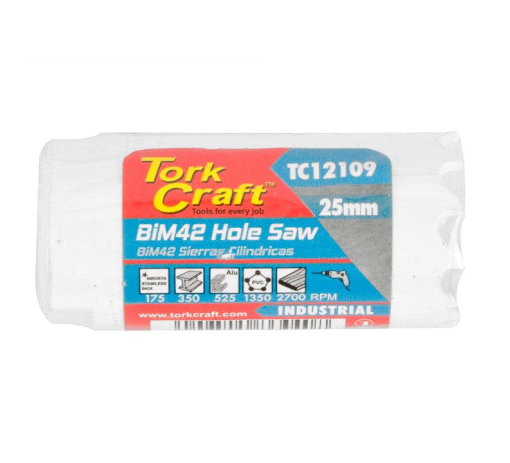 Tork Craft | Hole Saw Set TCT for Metal c/w Carry Case 5Pc