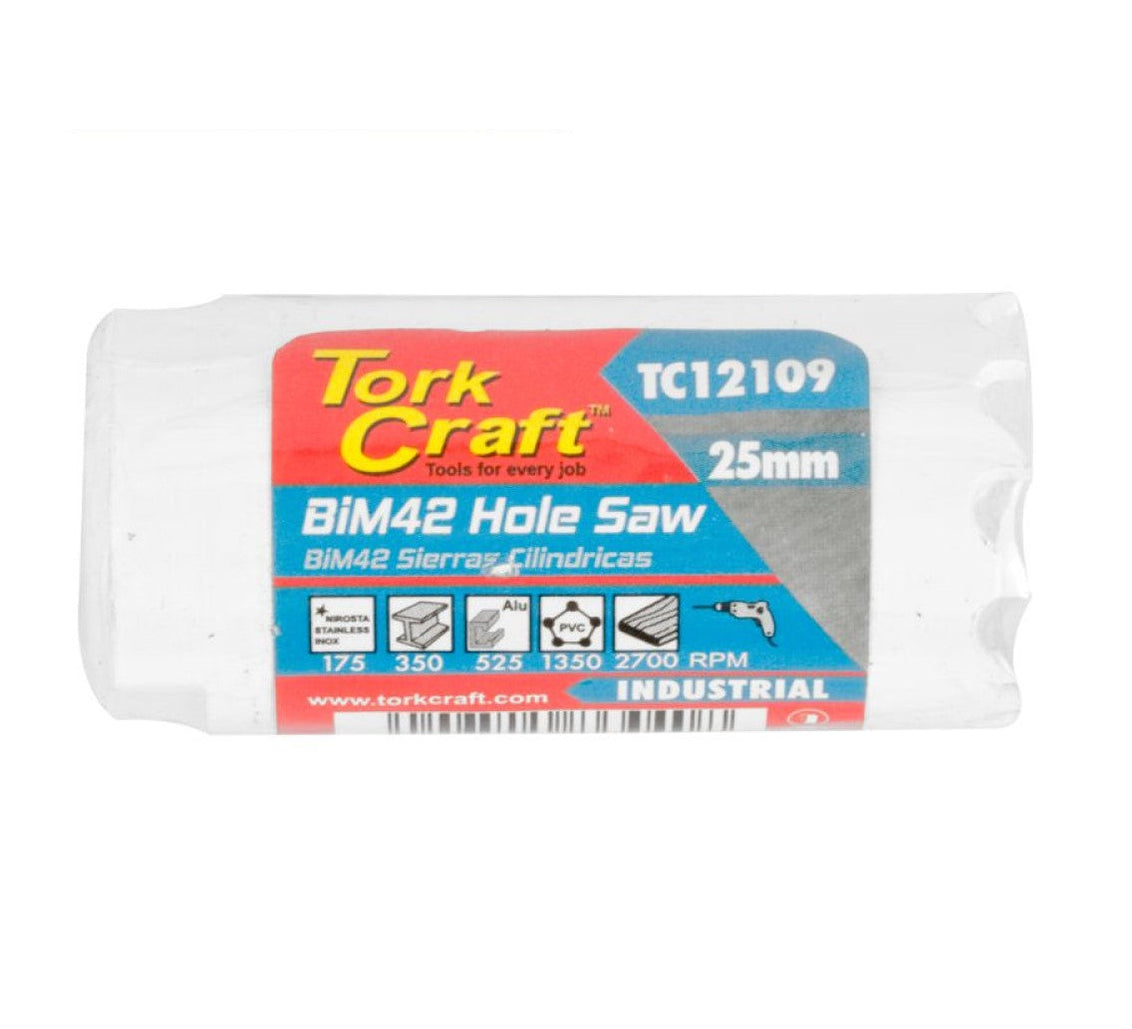 Tork Craft | Hole Saw Set TCT for Metal c/w Carry Case 5Pc