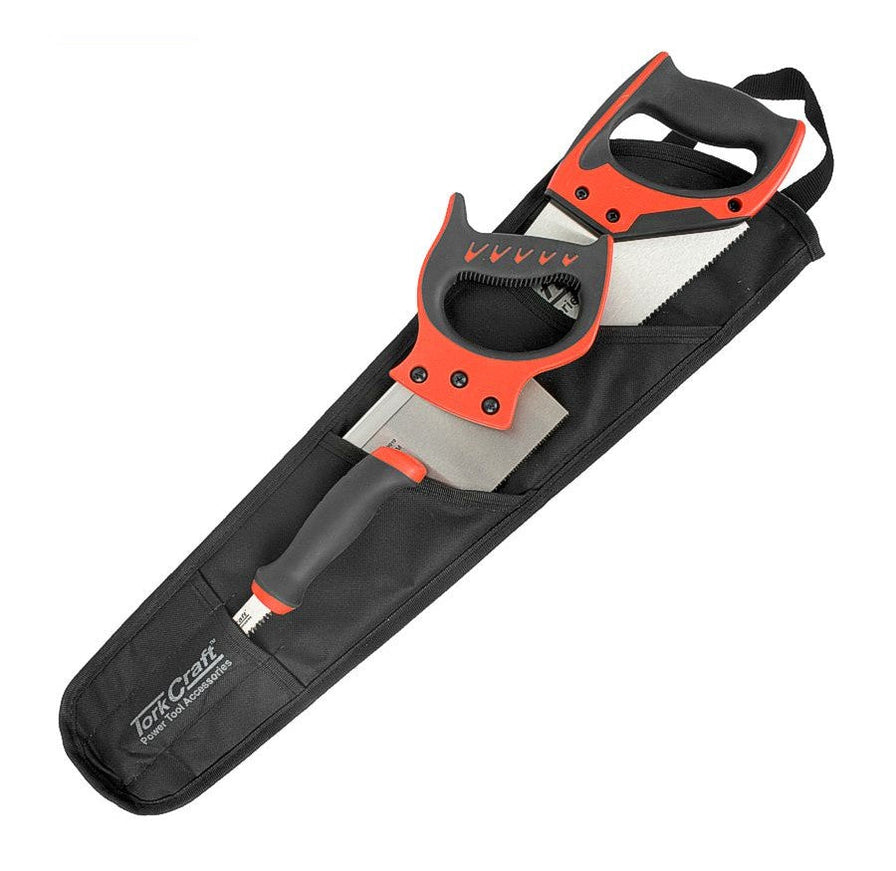 Tork Craft | Saw Set Hand/Back/Job Saw Nylon Bag 3Pc