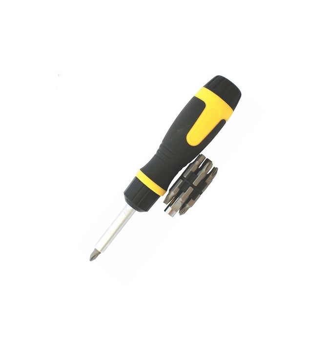 Tork Craft | Ratchet Screwdriver 13 in 1 w/Insert Bits - BPM Toolcraft